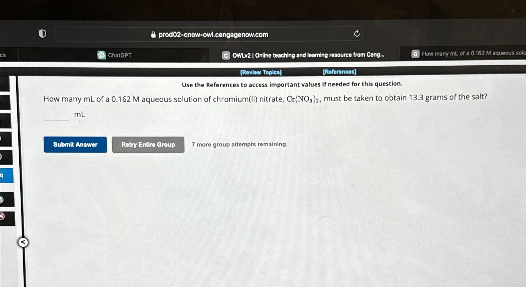 Solved prod02-cnow-owl.cengagenow.comChatGPTOWLV2 | ﻿Online | Chegg.com