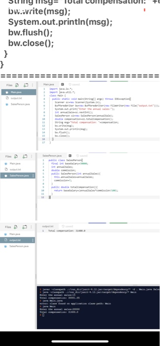 Solved i need help creating this program in netbeans i have | Chegg.com