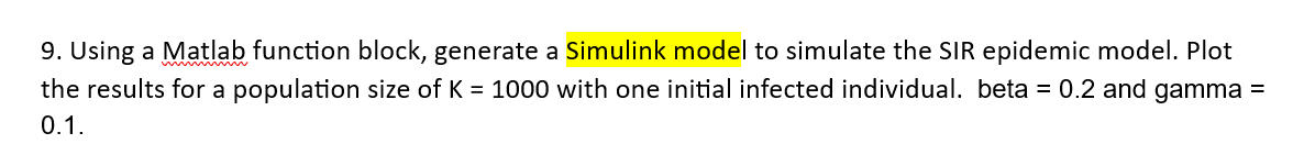 Solved 9 Using A Matlab Function Block Generate A Simulink 5136