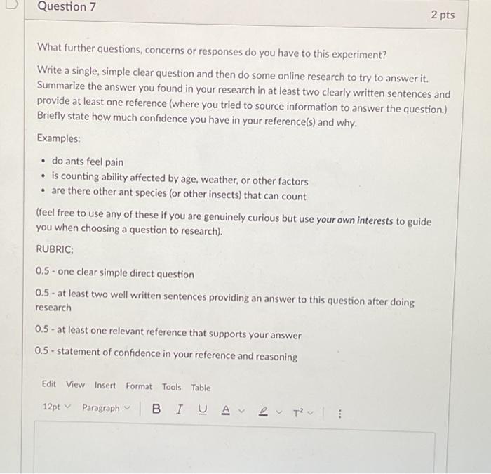 Solved What further questions, concerns or responses do you | Chegg.com