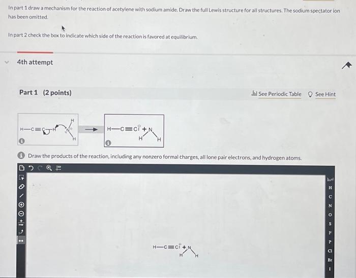 Solved In part 1 draw a mechanism for the reaction of | Chegg.com