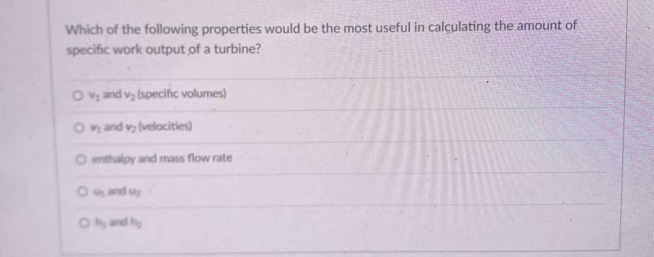 Solved Which of the following properties would be the most | Chegg.com