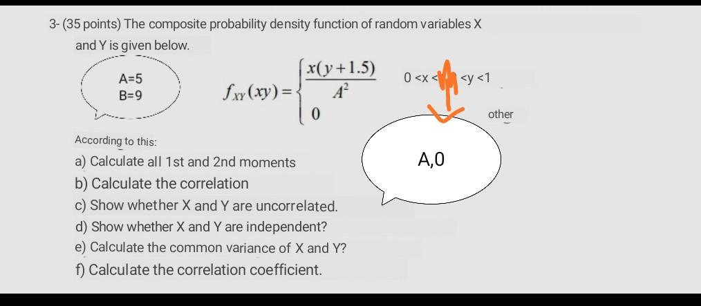 Solved 3-(35 points) The composite probability density | Chegg.com