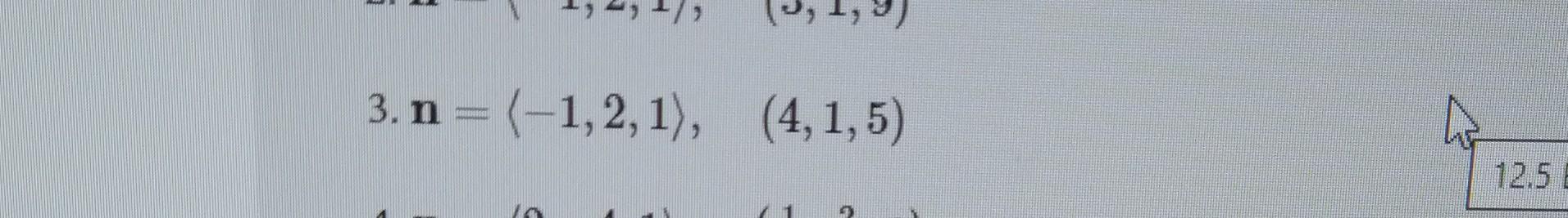 Solved In Exercises 1-8, write the equation of the plane | Chegg.com