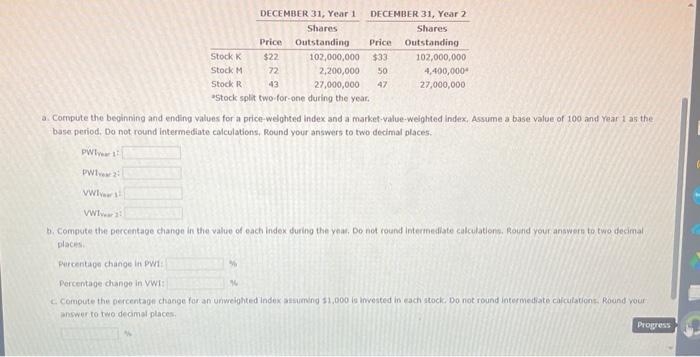 a. Compute the beginning and ending values for a | Chegg.com