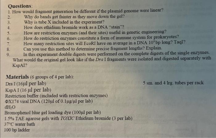 Solved Questions: 1. How would fragment generation be | Chegg.com