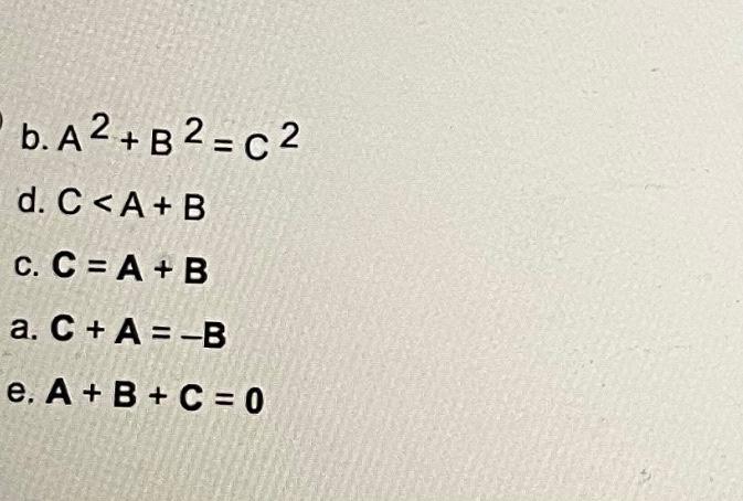 Solved Which of the following expressions is false when we | Chegg.com