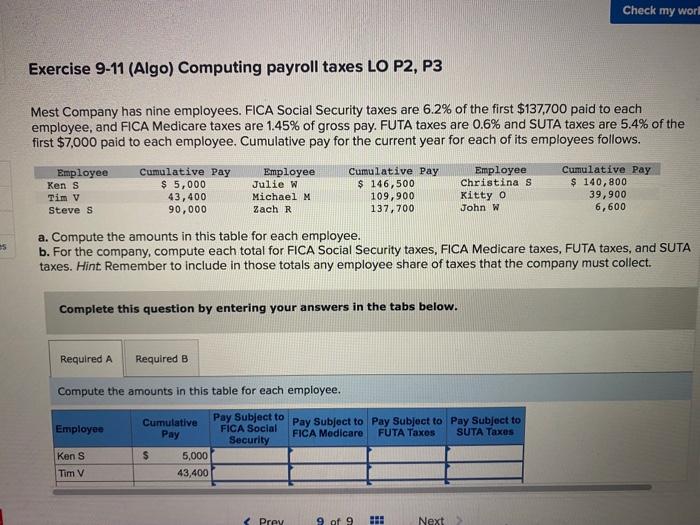Solved Complete the question by entering your answers in the | Chegg.com