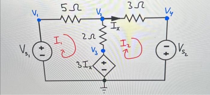 Solved (a) Use the loop-current method to obtain a set of | Chegg.com