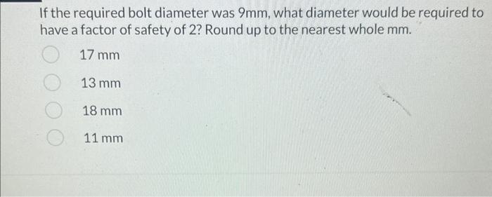 Solved ShearWhat kind of shear is acting on the bolts? | Chegg.com