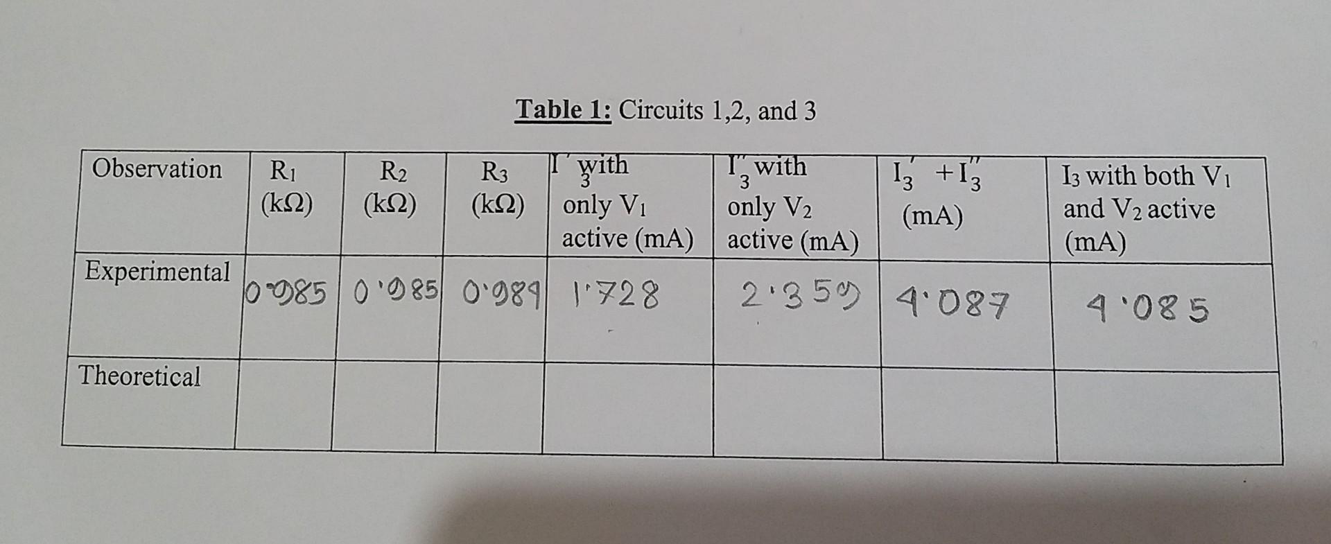 Solved 1. Find analytically the current, I, using > | Chegg.com