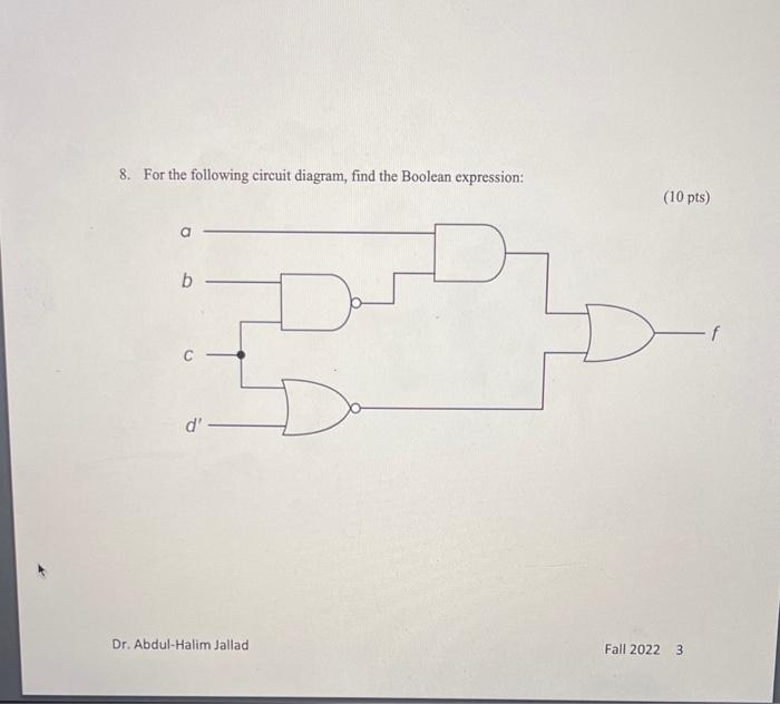 Solved 6. Convert the circuit in represented by the | Chegg.com