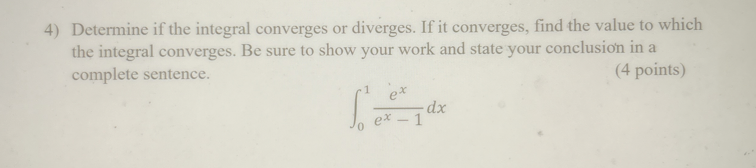 Solved Determine if the integral converges or diverges. If | Chegg.com