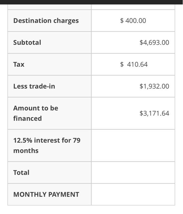 Solved Please carefully read the option table below then | Chegg.com