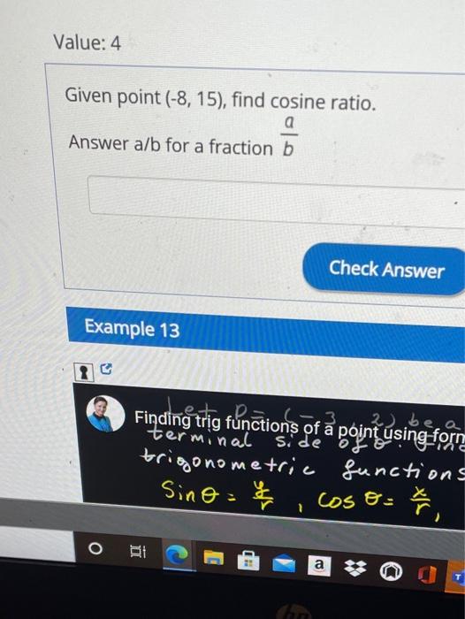 Solved Practice Problem 25 Value: 4 Find two values of | Chegg.com