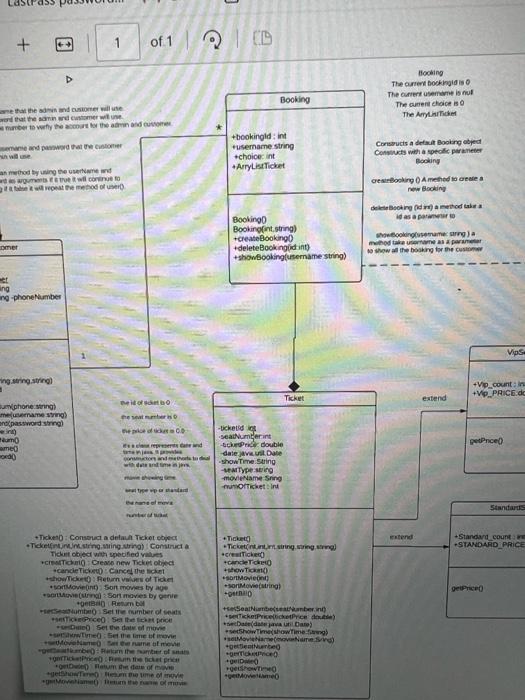Solved can you make 2 classes Booking and Ticket and make an | Chegg.com