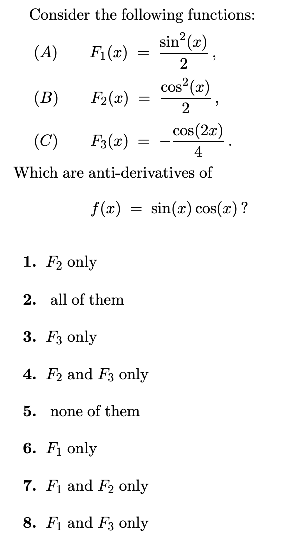 Solved Consider the following | Chegg.com