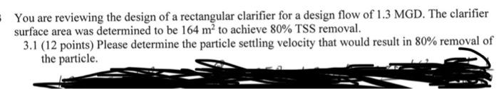 Solved You are reviewing the design of a rectangular | Chegg.com