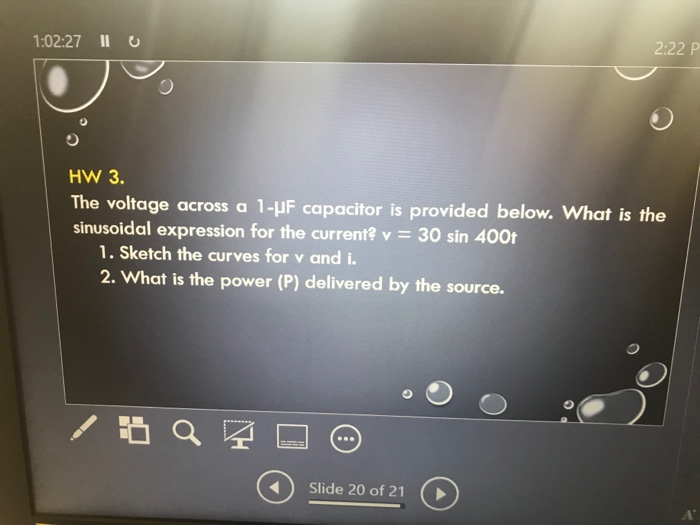 Solved END SLIDE SHOW DISPLAY SETTINGS V SHOW TASKBAR No | Chegg.com