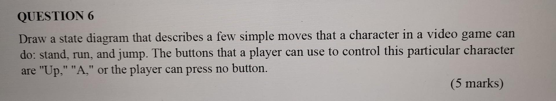 Solved Draw a state diagram that describes a few simple | Chegg.com