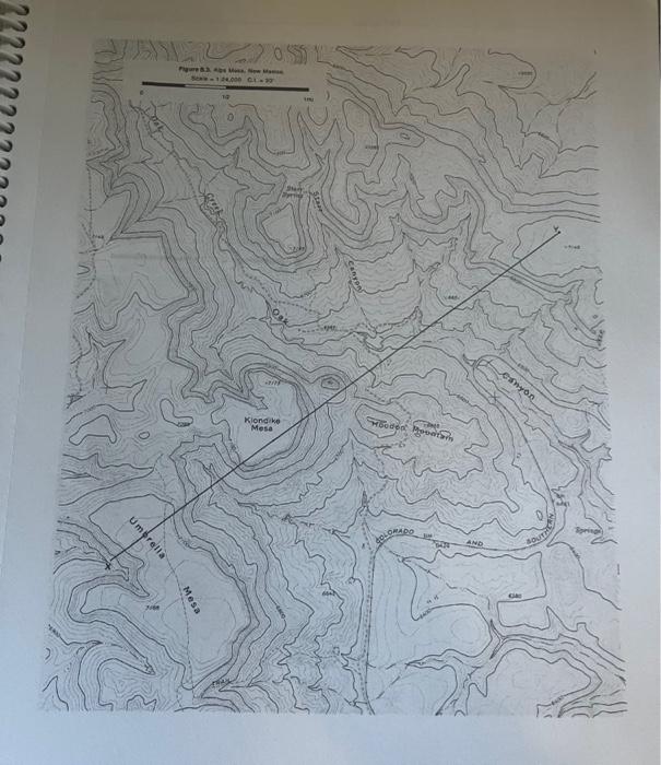 Solved c. Describe the shape of the stream valleys. d. How | Chegg.com