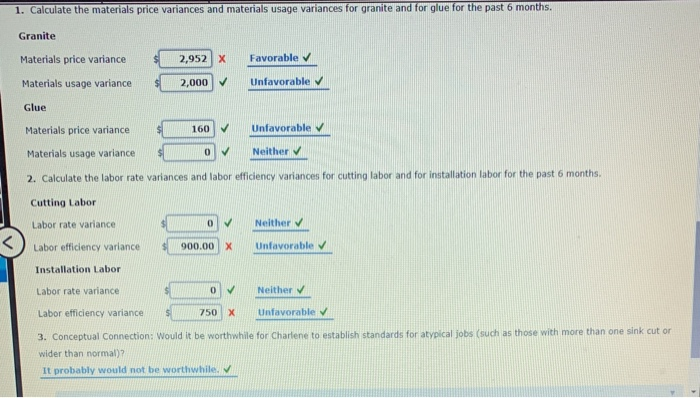 Solved eBook Calculator Setting Standards, Materials and | Chegg.com