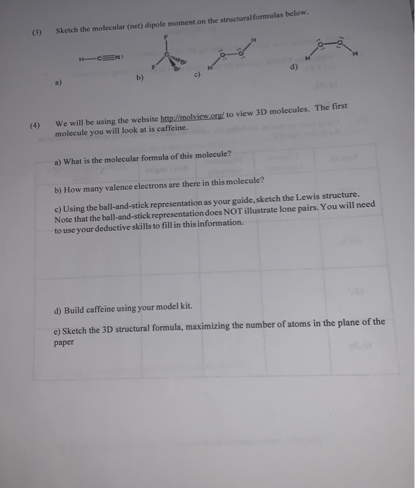 Solved What is the VSEPR notation for the central atom in | Chegg.com
