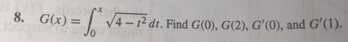 Solved in exercise 8, compute or approximate the | Chegg.com