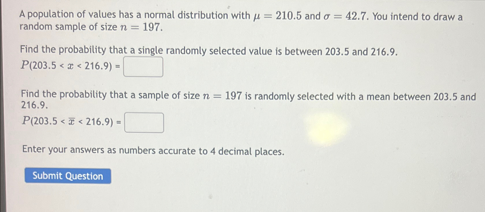 Solved A population of values has a normal distribution with | Chegg.com