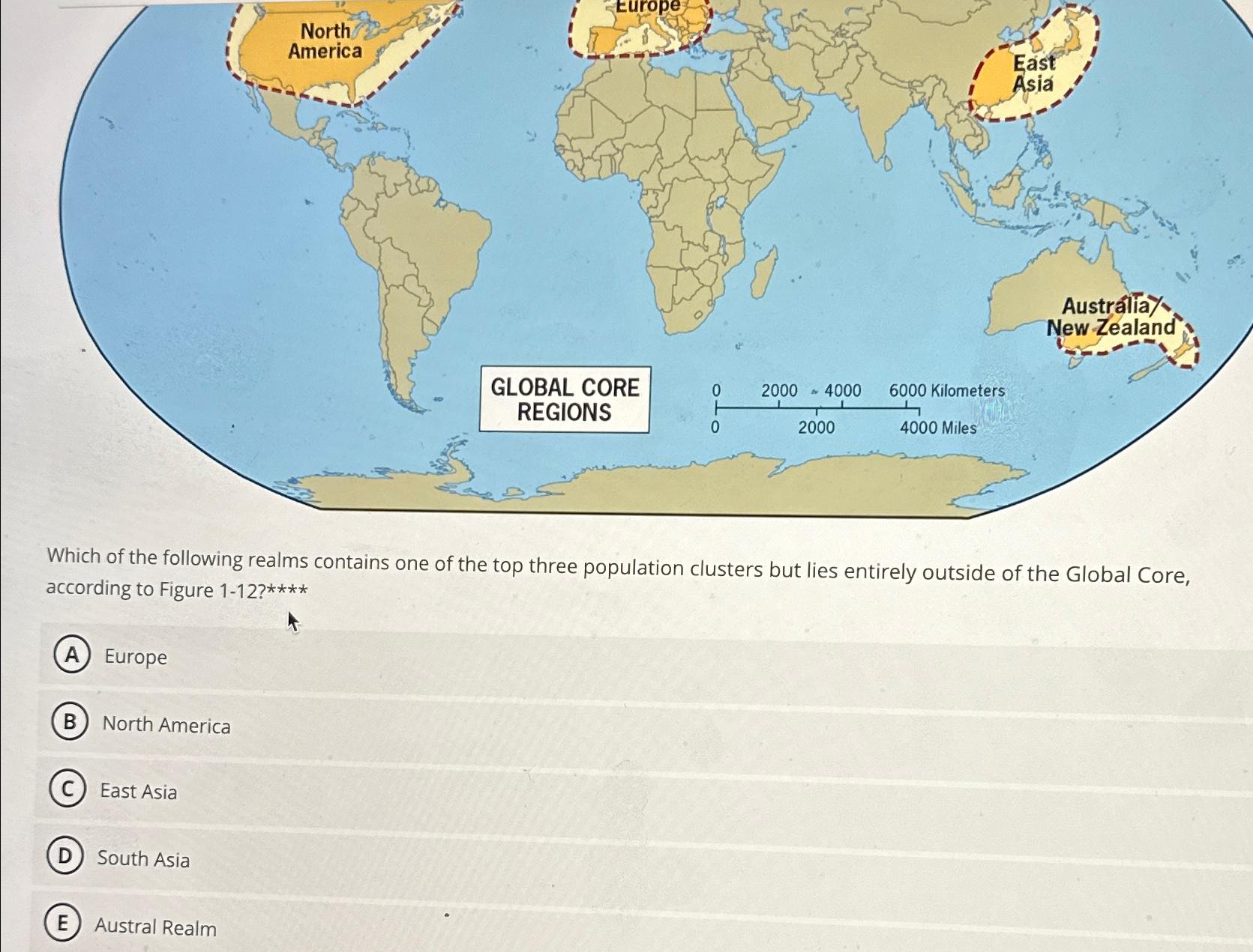 Solved Which of the following realms contains one of the top | Chegg.com