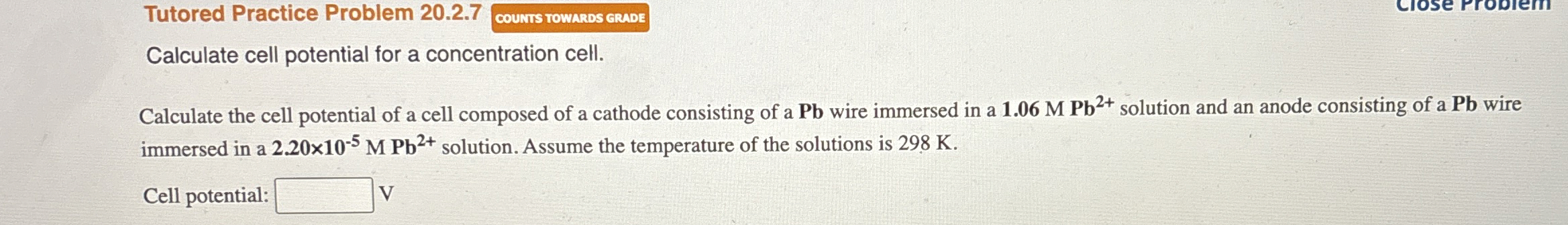 Solved Tutored Practice Problem 20 2 7coumis Towards