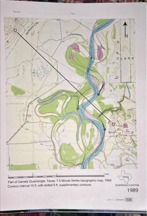 Solved 37. Find the word "Brazos" on the map. Here the river | Chegg.com