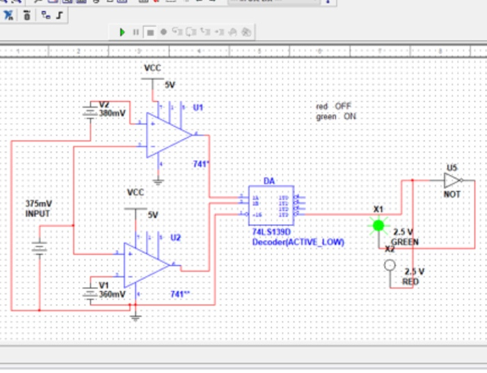 build in multisim as this circuit concept shown in | Chegg.com