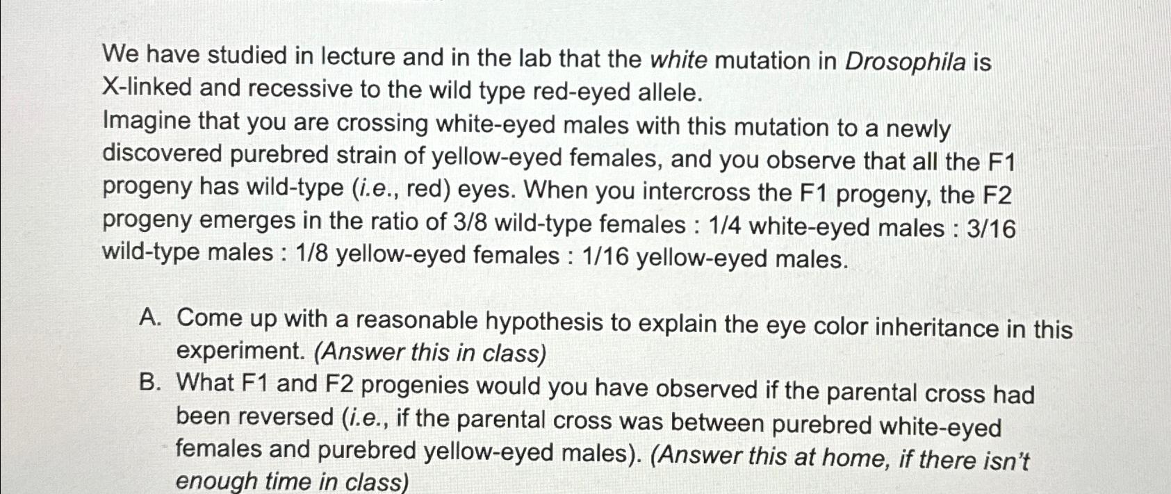 Solved We have studied in lecture and in the lab that the | Chegg.com