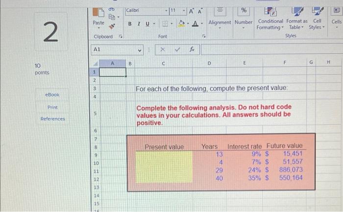 Solved Chapter 5 Excel Problems ( SinvedYou're trying to | Chegg.com