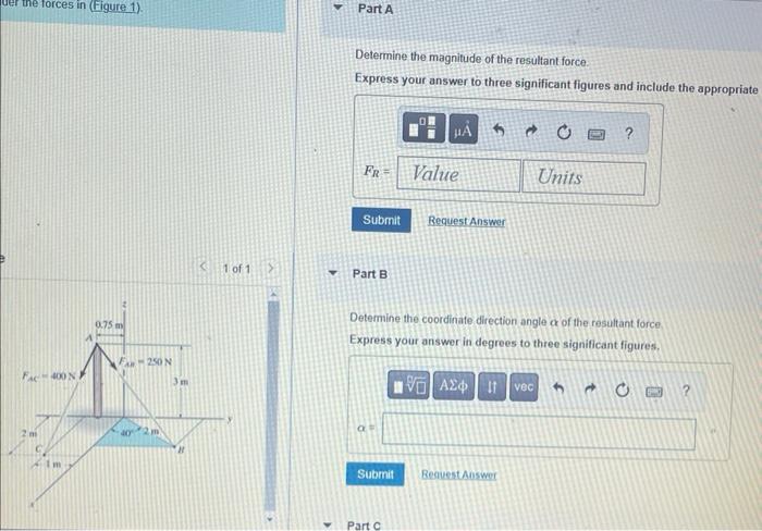 [solved] Determine The Magnitude Of The Resultant Force E