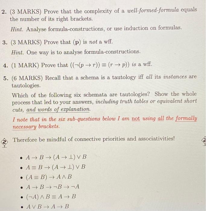 Solved 2. (3 MARKS) Prove that the complexity of a | Chegg.com
