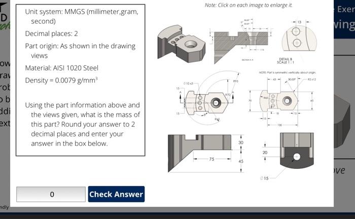 Solved SOLID Practice Exercise Interpreting Drawings 1 | Chegg.com