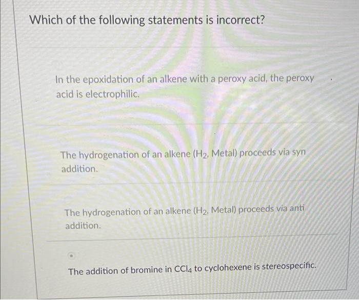 Solved What are the product(s) formed upon the reaction of | Chegg.com