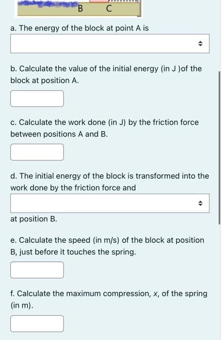 Solved A 3.5 kg block is moving at a speed 6.2 m/s at | Chegg.com