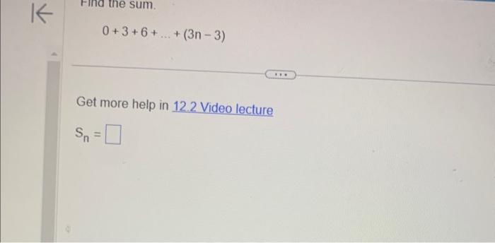 Solved Find the first term and the common difference of the | Chegg.com
