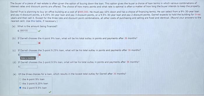 Solved The buyer of a piece of real estate is often given | Chegg.com