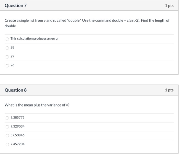 Solved please use R program to sovle the problems and name | Chegg.com