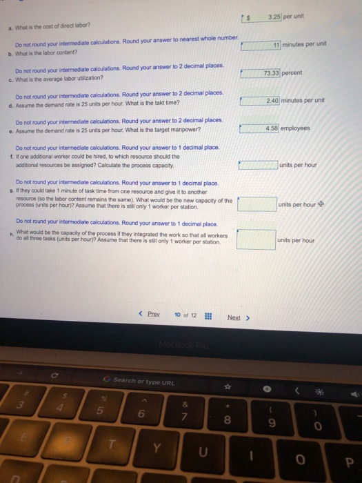 Solved PA 4-2 (Algo) Consider a process consisting of... | Chegg.com
