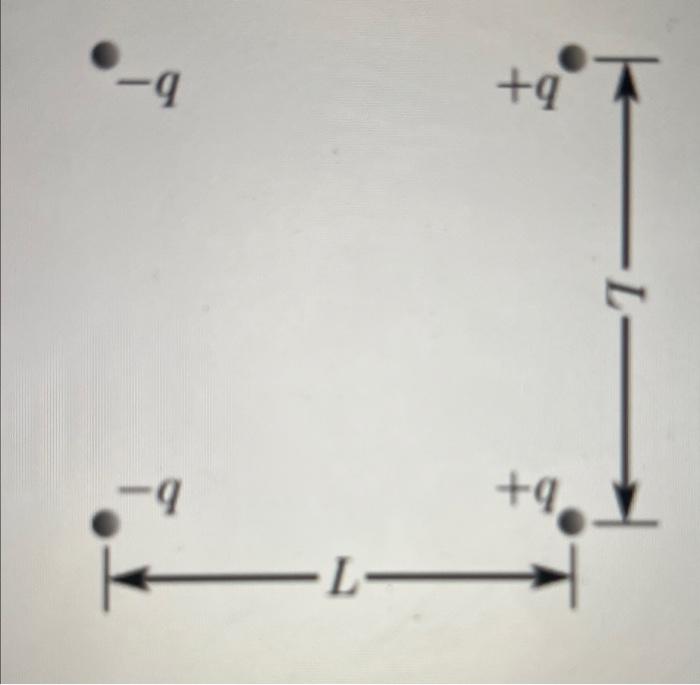 Solved an assortment of electric charges has been placed at | Chegg.com