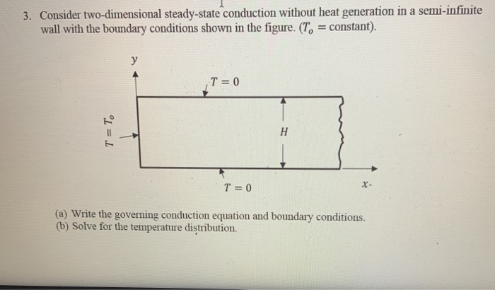 Solved 3. Consider two-dimensional steady-state conduction | Chegg.com