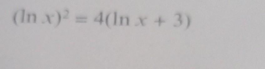 Solved 3e2x+5=16ex(lnx)2=4(lnx+3)E/P 4 Find the exact | Chegg.com