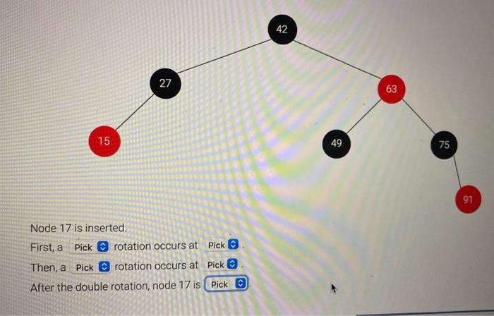 Solved Node 17 is inserted. \begin{tabular}{ll} First, a & | Chegg.com