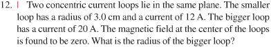 Solved Two concentric current loops lie in the same plane. | Chegg.com