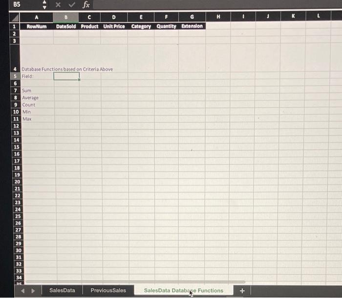 Solved Start Excel. Download and open the file named | Chegg.com